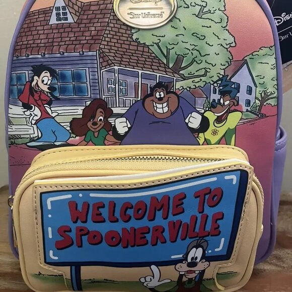 Disney | Bags | Nwt Our Universe Disney A Goofy Movie Spoonerville Mini ...
